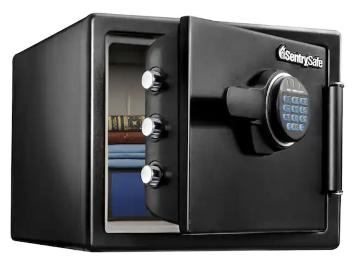 SentrySafe 0.8 cu ft Fireproof & Waterproof Safe with Digital ...