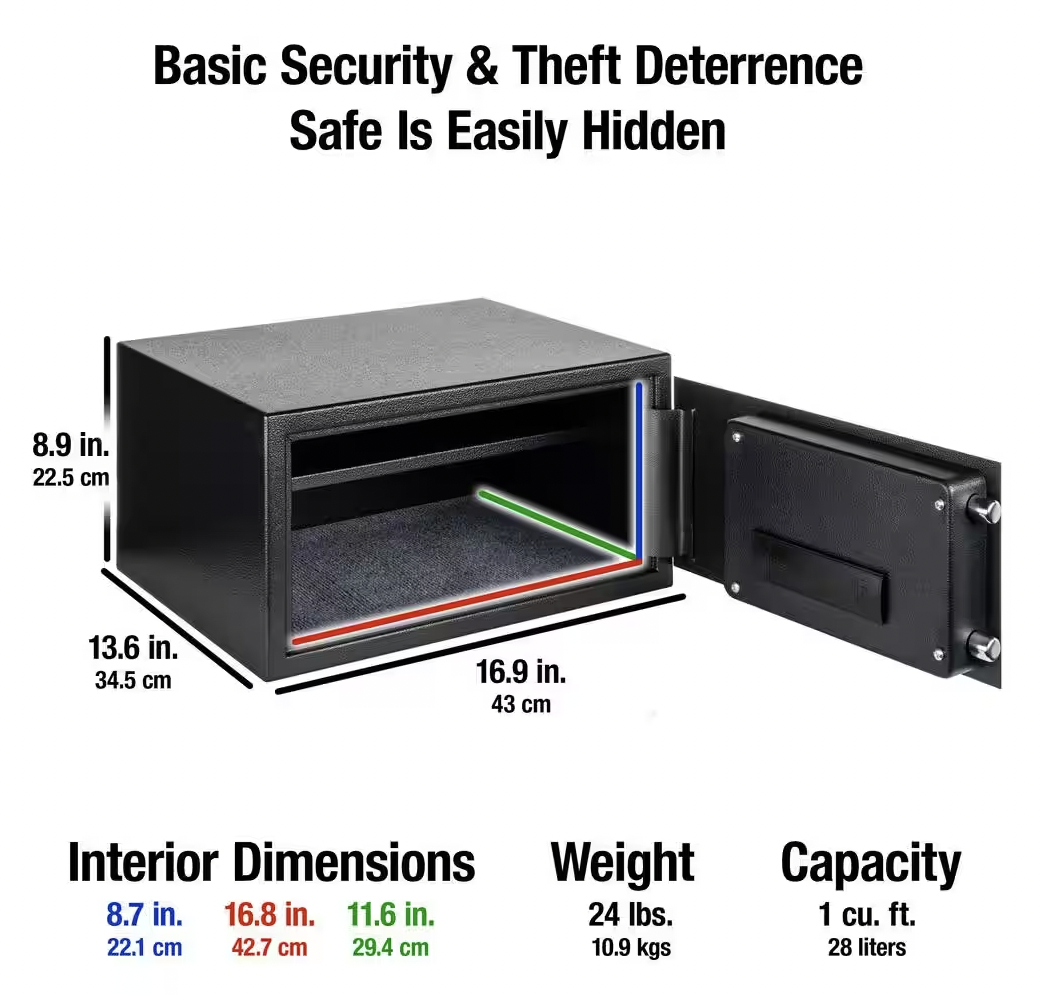 SentrySafe 0.98 cu ft Safe Box with Digital Lock Review - Expert Safe ...