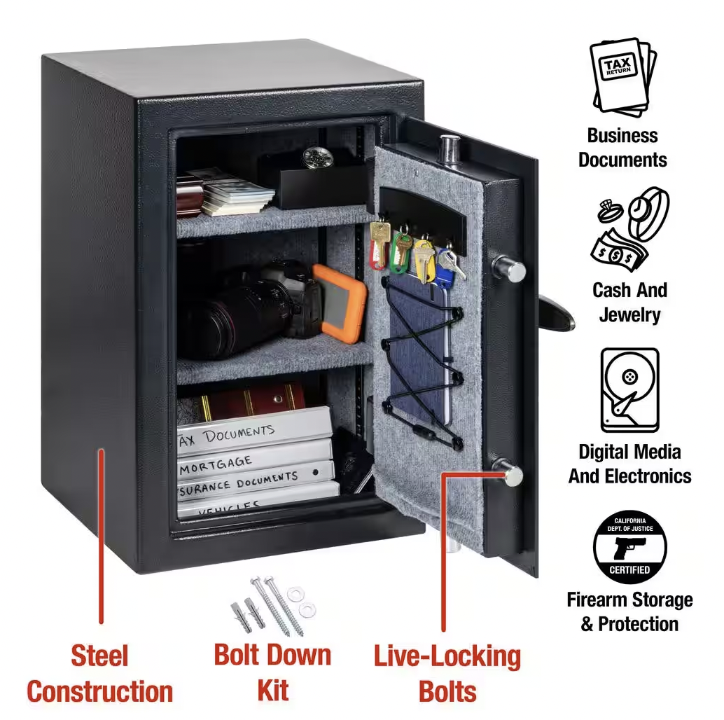 SentrySafe 2.1 cu ft Safe Box with Digital Lock Review - Expert Safe Reviews