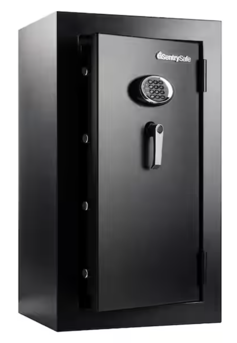 SentrySafe 5.5 cu Ft Fireproof Safe and Waterproof Safe with Digital ...