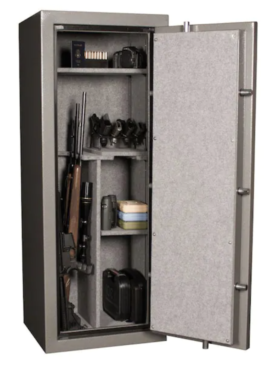 Tracker TS14 14-Gun Fire-Resistant Combination Lock Gun Safe Review ...