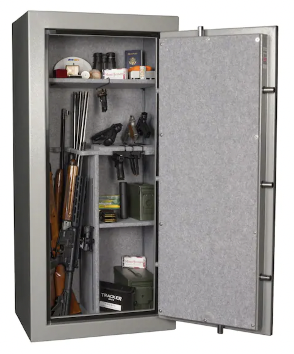 Tracker TS22 22-Gun Fire-Resistant Electronic Lock Gun Safe Review ...