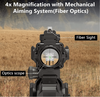 CVLIFE 4x32 Tactical Rifle Scope Review: High Performing, Budget ...