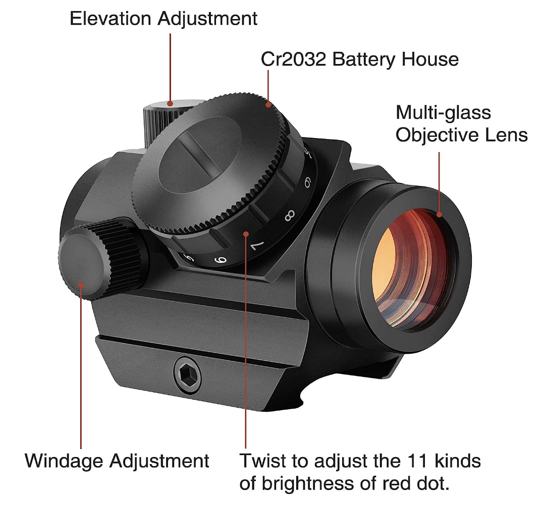 MidTen 2MOA Micro Red Dot Sight Review - Expert Safe Reviews