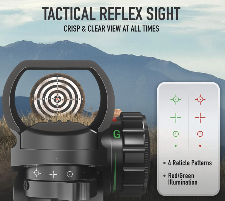 Pinty Red Green Reflex Rifle Scope Dot Sight Review - Expert Safe Reviews