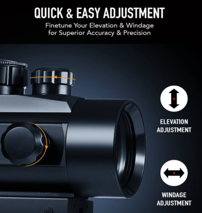 Pinty Tactical 1x40mm Reflex Red Green Dot Sight Review - Expert Safe ...