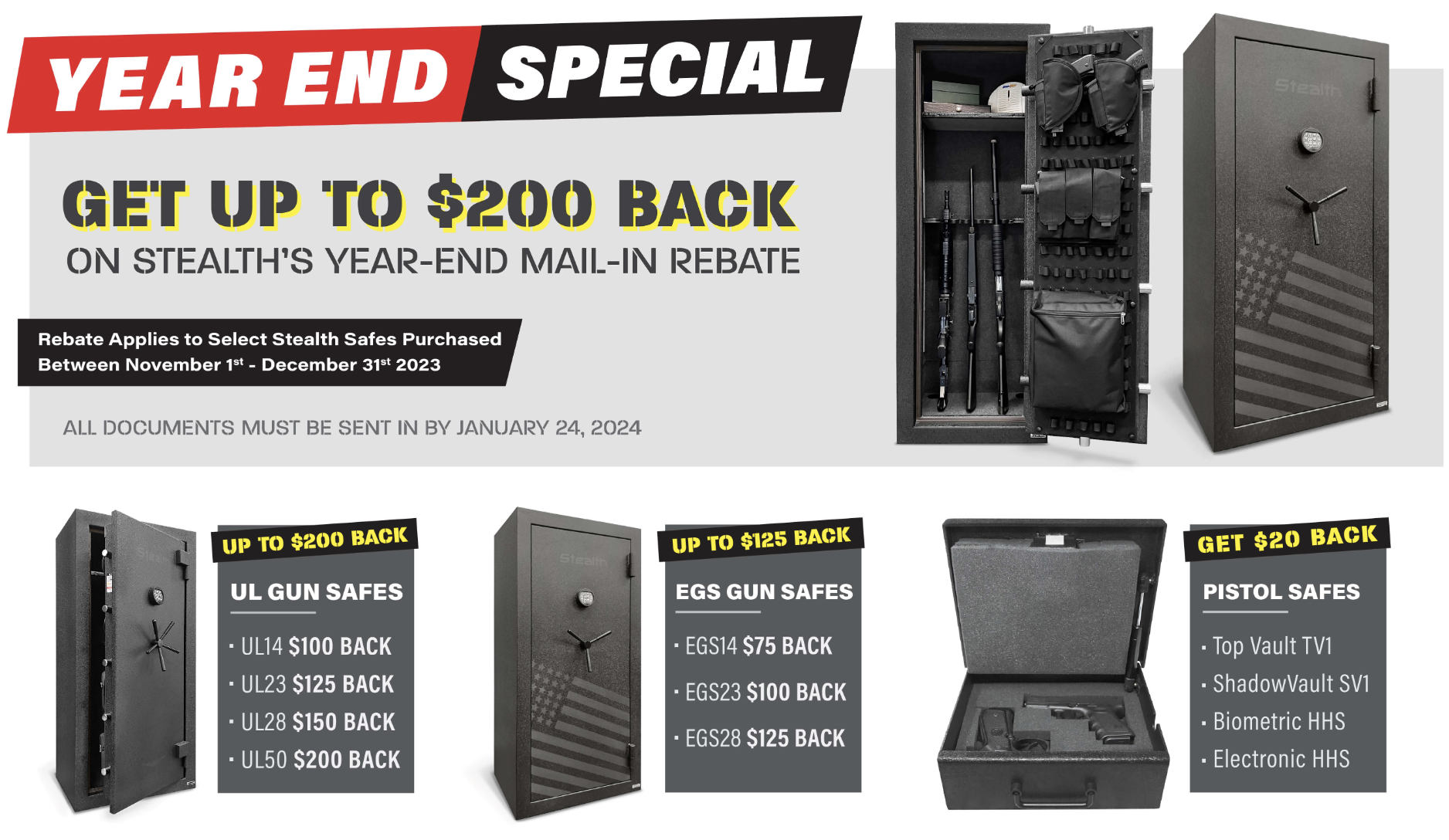Black Friday Gun Safe Deals 2023